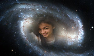 Galaxy Photo Effect