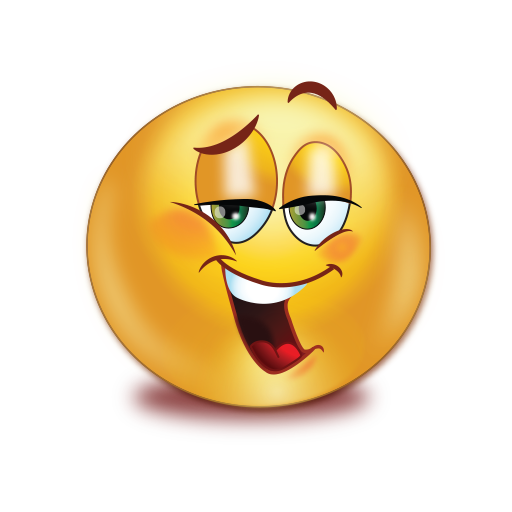 Arrogant Smile Emoji
