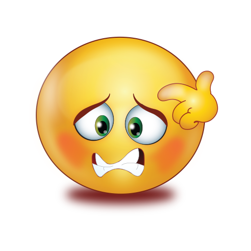 Very Confused Thinking Emoji