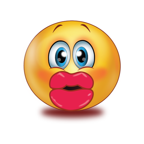 Kiss Huge Lips Emoji