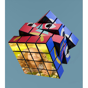 An Image Of A Colored Gas Cube That You Can Put Your Own Image On Photo ...