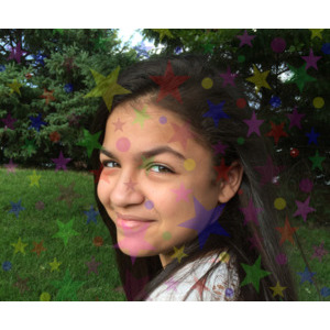 Colourful Star Photo Effect