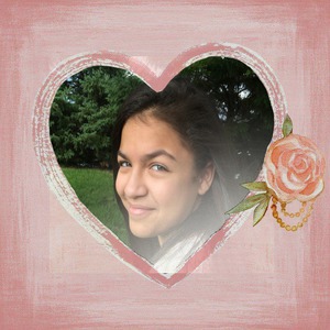 Part Of A Colorful Heart-shaped Photo Montage – Add This Effect to Your ...