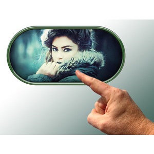 Your Photo Is Oval And Hand Shaped Photo Effect