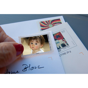 Your Picture On A Postage Stamp Photo Effect